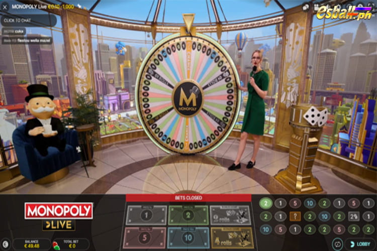 Monopoly Live - Evolution Gaming Casino Game